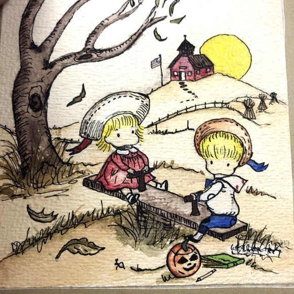 Joan Walsh Anglund | Art | Vintage Joan Walsh Anglund Canvas On Board ...